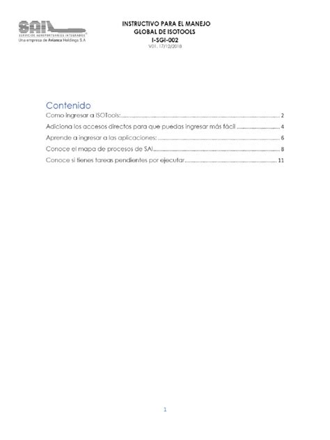Instructivo Isotools Pdf Technology And Engineering