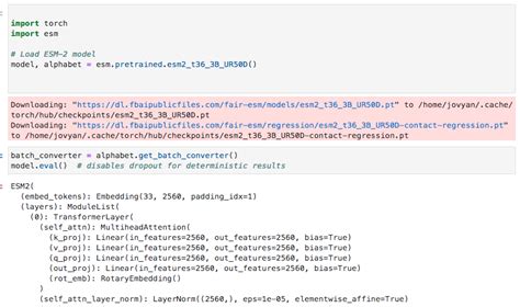 Unable To Import Esm · Issue 257 · Facebookresearchesm · Github