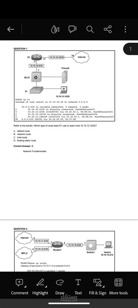 Questions From Ccna 200 301 Latest Update 2023 مستقل