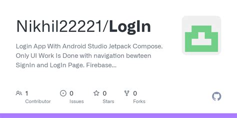 Github Nikhil Login Login App With Android Studio Jetpack Compose Only Ui Work Is Done