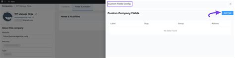 Company Module FluentCRM