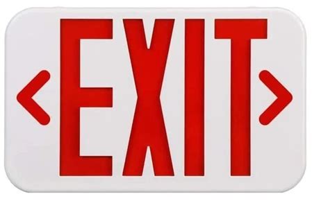 Standard LED EXIT Lighting Fixture