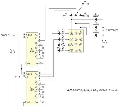 Keyboard Circuit Board Diagram Circuit Diagram