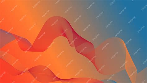 Premium Vector Abstract Wave Element For Design Abstract Elegant Background With Flowing Line