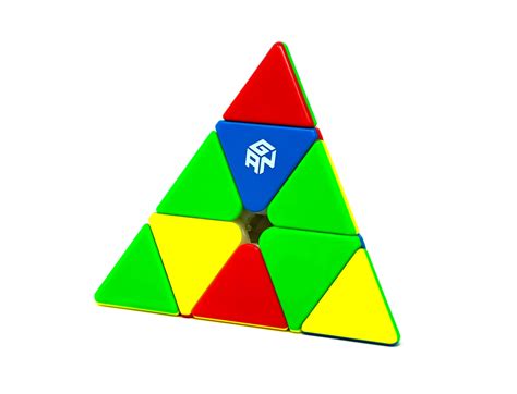 Pyraminx Gan Standard Magnético Color Cubo Mágico Profissional Cuber Brasil