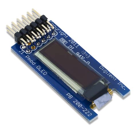 Pmod Oled 128 X 32 Pixel Monochromatic Oled Display At Mg Super Labs India