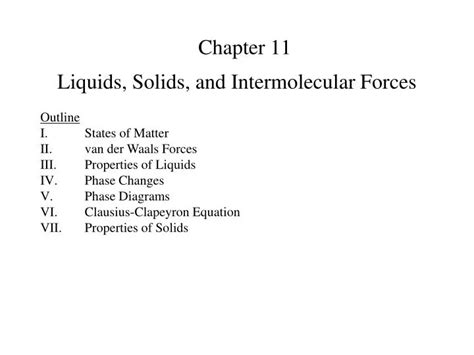 Ppt Liquids Solids And Intermolecular Forces Powerpoint Presentation Id 5094314