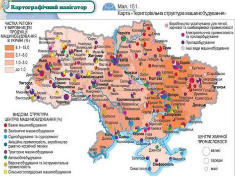 Практична робота 7 Позначення на контурній карті України центрів виробництва транспортних