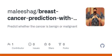 Github Maleeshagbreast Cancer Prediction With Ml Predict Whether