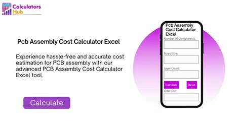 PCB Assembly Cost Calculator Online CalculatorsHub