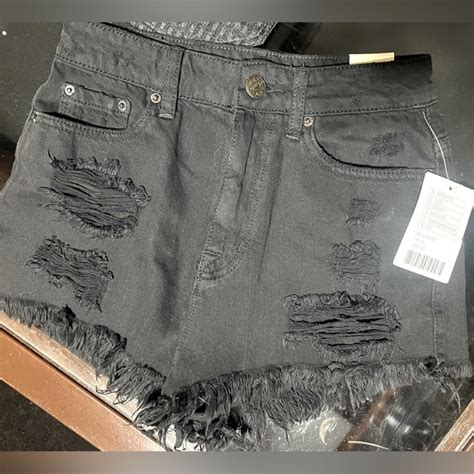 Bdg Shorts Urban Outfitters Bdg Super High Rise Cheeky Denim Shorts