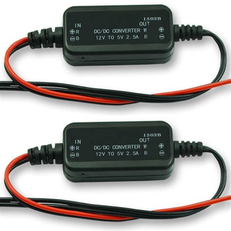 Efficiently Converts 12v To 5v Dual Pack Dc Voltage Regulators Available