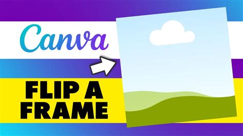How To Flip A Frame In Canva Youtube