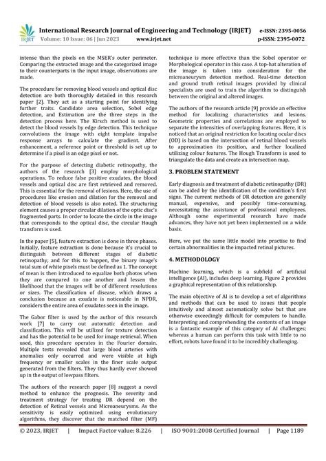 Diabetic Retinopathy Detection Using Machine Learning Pdf Eye And