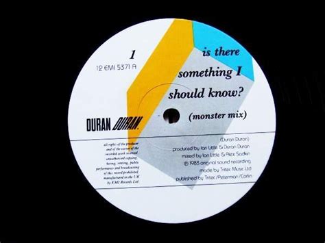 Yahooオークション Uk盤 12inchs Duran Duranis There Something I