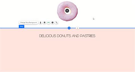 wix editor adding and setting up a strip help center