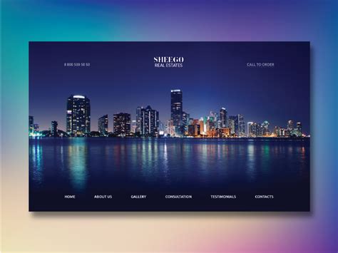 Sheego Real Estates Landing Page By Shakira Yanti On Dribbble