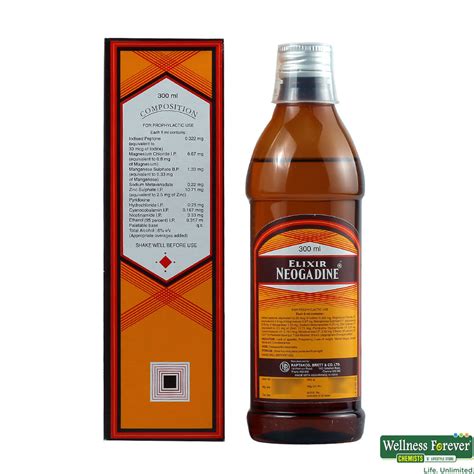 Buy Neogadine Elixir Syrup 300 Ml Online At Best Prices Wellness Forever