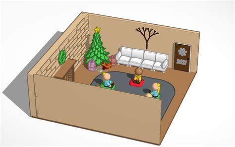3d Design Noel Room 2021 Tinkercad