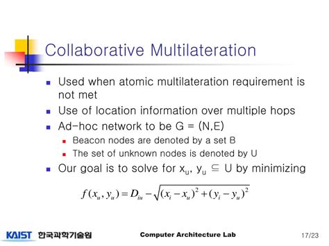 Ppt Dynamic Fine Grained Localization In Ad Hoc Networks Of Sensors