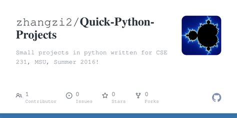 GitHub Zhangzi2 Quick Python Projects Small Projects In Python