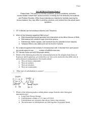 Practice Exam Blank Pdf Patel SLC MCDB Practice Exam Please Note This Resource