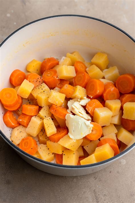 Carrot And Swede Mash Cupful Of Kale