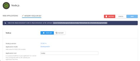 Cara Install Nodejs Di Hosting Cpanel Knowledge Base Jagoan Hosting