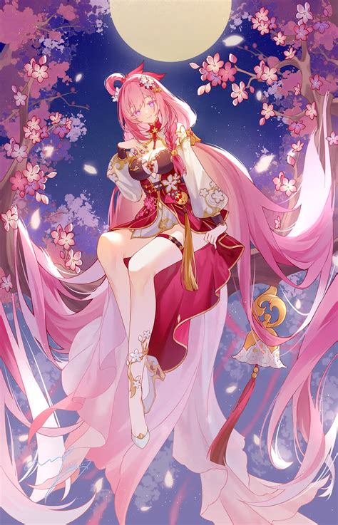 Elysia Houkai 3rd Image By HandsomeNing 4359366 Zerochan Anime Image Board