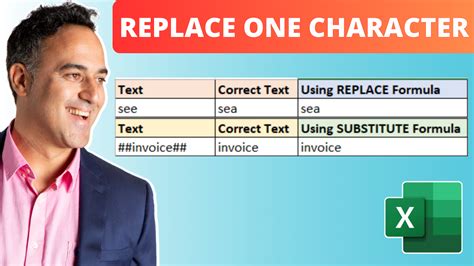 How To Replace One Character For Another In Excel Step By Step Guide