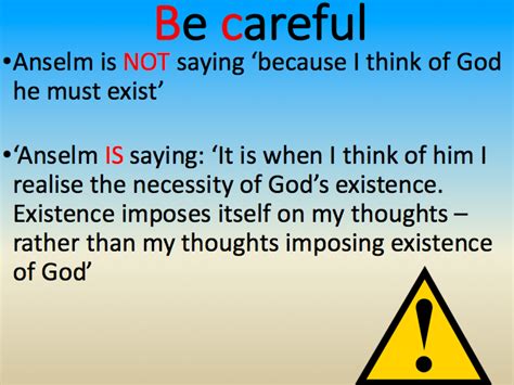 The Ontological Argument Teaching Resources