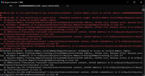 Ryujinx Crashes Everytime I Launch Totk This Is What I Get Just Put