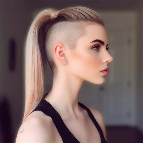 High Ponytail Undercut Hairstyles That Makes A True Statement 🪒
