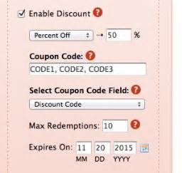 V Preview Discount Coupon Code HTML Form Builder Online PHP Form Creator MachForm