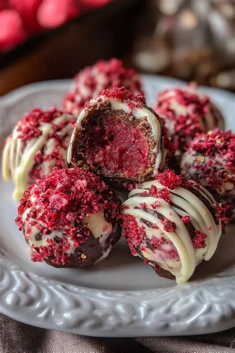Raspberry Truffles
