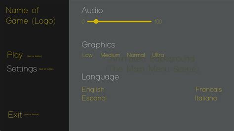 How To Make A Main Menu Like That Questions And Answers Unity Discussions