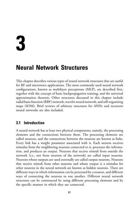 pdf neural network structures · pdf fileneural network structures