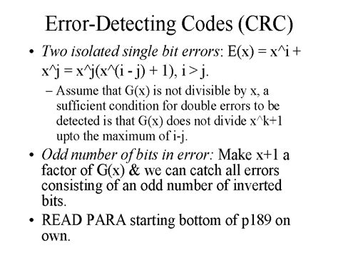 Error Detection Using Crc In C At Zane Wylde Blog
