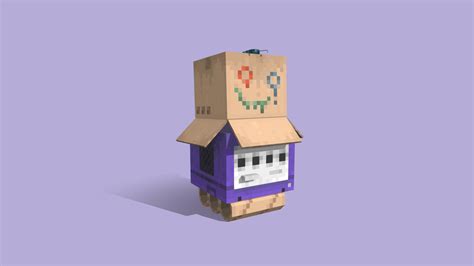 Tiny Junk Robot Iruka 3d Model By ⚡diego Del Barco⚡ Ddelbarco