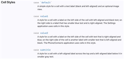 Ios Uitableviewcell이란 무엇인가