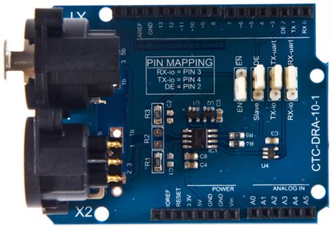 Dmx Expansion Board Arduino Compatible Remote Music Device Control