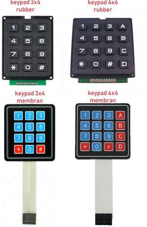Tutorial Menyambung Keypad Dengan ATMega16 Belajar Arduino Dan Robotika