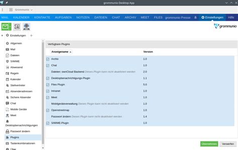 Grommunio Desktop The Groupware Client For Your Desktop Grommunio