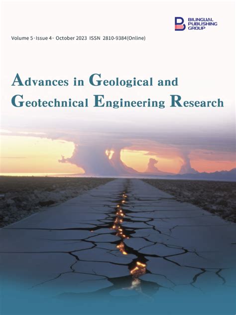 Advances In Geological And Geotechnical Engineering Research Vol5