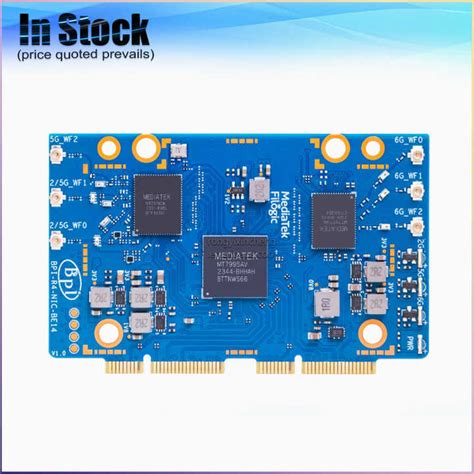 Bpi R4 Nic Be14香蕉派开发板香蕉皮bpi R4 Wifi7模块