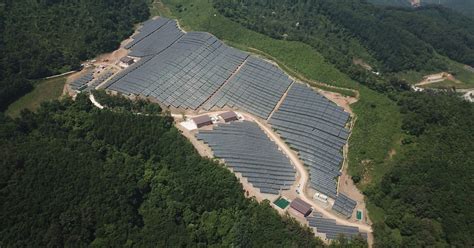 E1 강원도 정선에 8㎿ 규모 태양광 발전단지 준공 신재생에너지 사업 진출