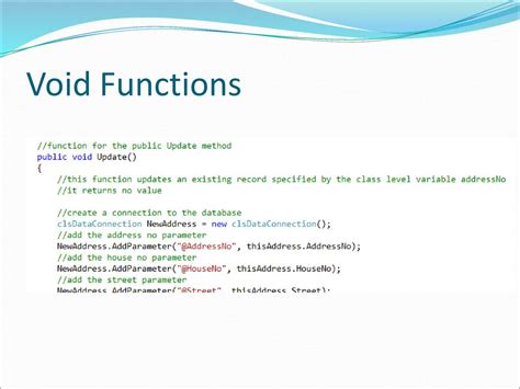 Functions Return Values Parameters Getters And Setters Ppt Download