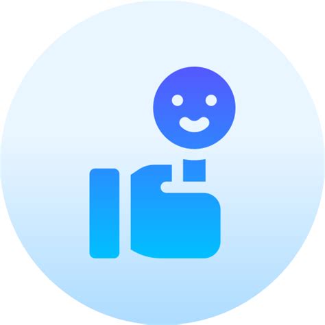 Happy Basic Gradient Circular Icon Happy Basic Gradient Circular Icon