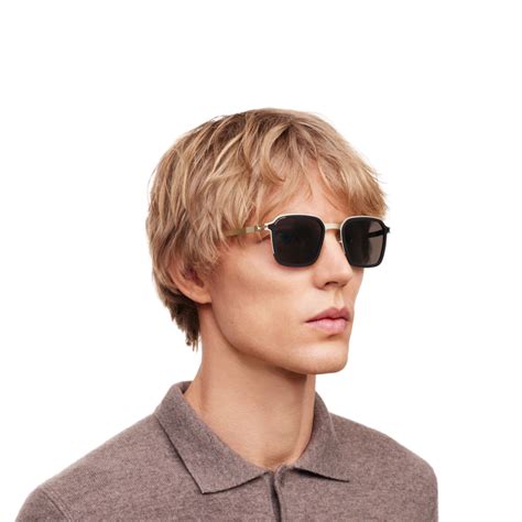 Rimowa × Mykita Square Sunglasses Titanium And Black Rimowa