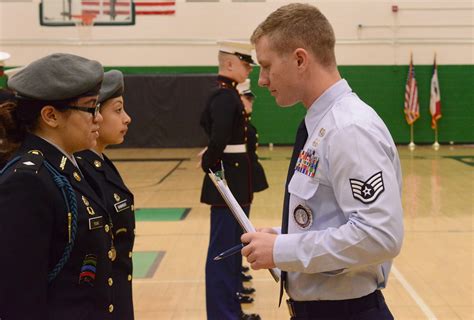Jrotc Cadets Compete To Improve At North High School 132d Wing Display